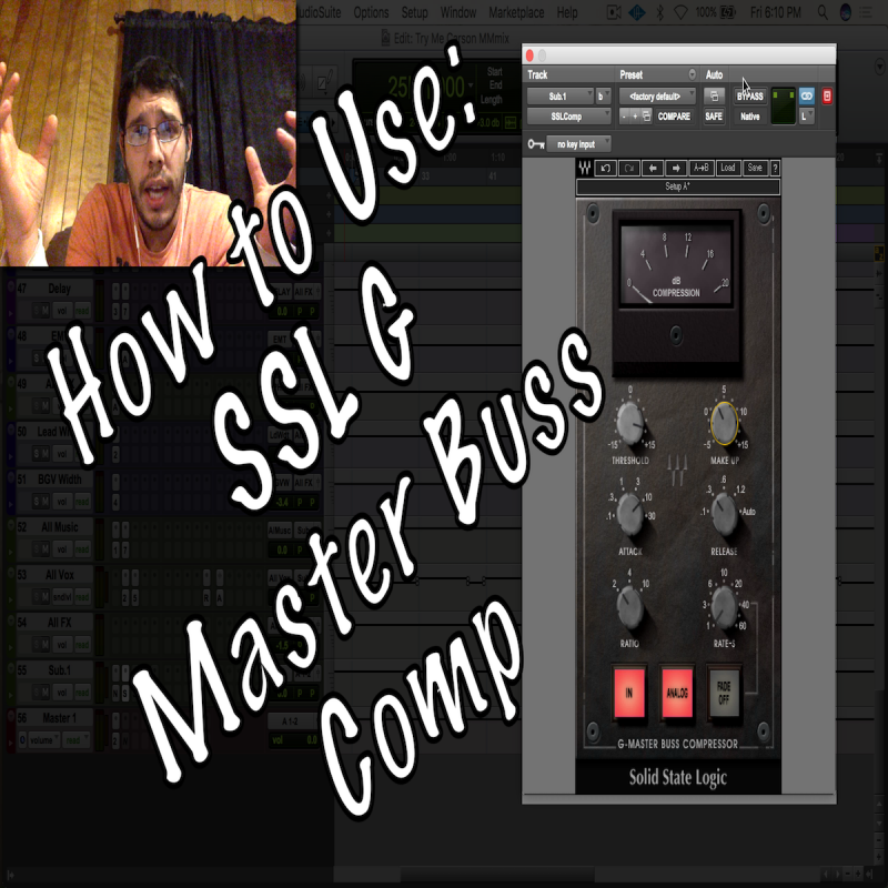 How to Use: Waves SSL Compressor – Matt Montanez